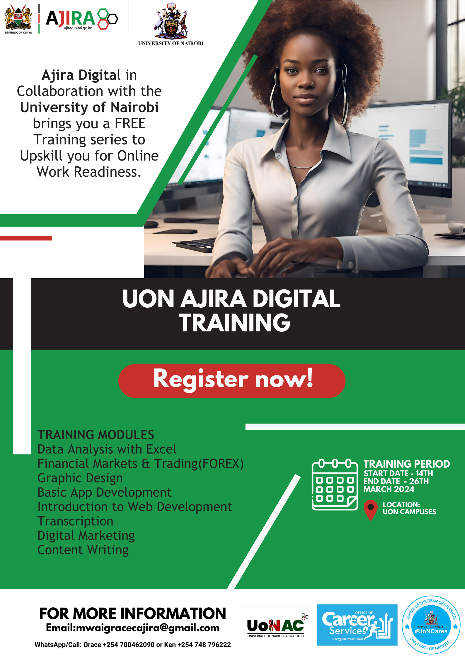 Online Work Readiness Training for UoN Students! | Dean of Students Office